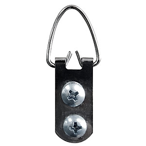 MCS Over The Door Mirror, Full Length Hanging Mirror for Bedroom and Bathroom Doors, 17 by 53 Inch, Rustic Gray