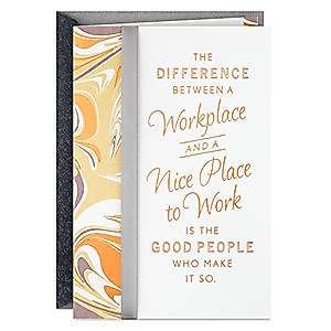 Hallmark Coworker Goodbye Card (Thank You for Everything)