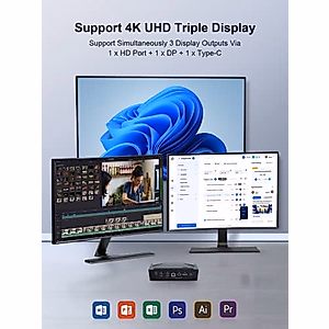 Baieyu Mini PC Windows 11 Pro, Core i9-11900H (Up to 4.90 GHz) 8 Core 16 Thread Mini Desktop PC, 32GB | 1TB, Fan Mini PC Supports 4K Triple Displays, Wi-Fi 5+BT4.2, USB3.0, USB2.0