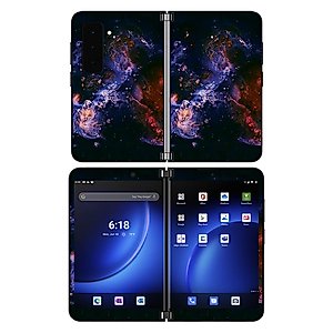 MightySkins Skin Compatible with Microsoft Surface Duo 2 - Andromeda | Protective, Durable, and Unique Vinyl Decal wrap Cover | Easy to Apply, Remove, and Change Styles | Made in The USA