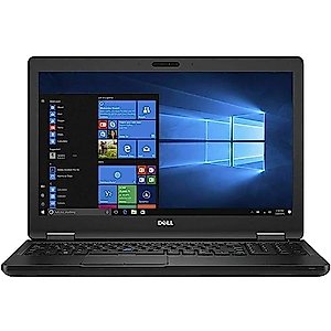 Dell Latitude E5580 Business Laptop, 15.6" FHD(1920x1080), Intel Core i5-6300U 1.6GHz, 16GB Ram, 512GB SSD, Webcam, Windows 10 Pro 64bit (Renewed)