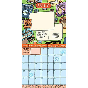 Kid's Awesome Activity Wall Calendar 2020