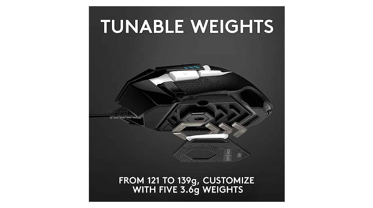 Logitech G502 SE Hero Gaming Mouse with RGB & 11 Programmable Buttons