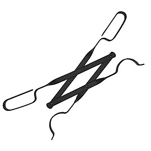 Rocky Mountain Goods Firewood Tongs - Reinforced Wrought Iron for extra strength - 26” - Log grabber for up 12” thick logs - Log - Rust resistant finish fireplace tongs for indoor / outdoor (1)