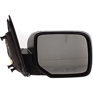 Kool-Vue Mirror Compatible with 2009-2015 Honda Pilot Passenger Side Manual Folding, Heated, Paintable, Power Glass