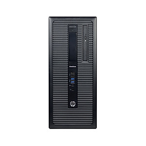 HP 800 G1 Tower, Intel Core i7-4770 3.4GHz, 16GB RAM, 256GB Solid State Drive, DVD, Windows 10 Pro 64bit (Renewed)