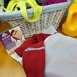 WashGuard Large Mesh Laundry Bag for Delicates – Durable & Reusable Washing Net for Lingerie, Hosiery, and Garments – Eco-Friendly, Single Pack – Ideal for Home and Travel