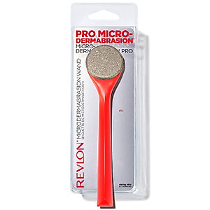 Revlon Microdermabrasion Wand, Gently Exfoliate Skin with Real Diamond Grit, 1 Count