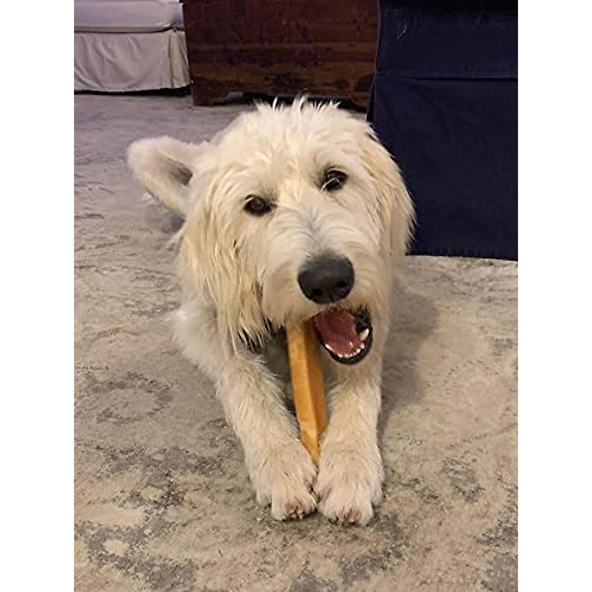 EcoKind Monster Himalayan Yak Cheese Dog Chew, XL Dog Chews, Rawhide Free, Dog Chew Stick for Aggressive Chewers, Indoors Outdoor Use, Healthy Dog Treats, Made in The Himalayas - XL Large (Pack of 2)