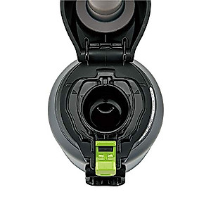 Zojirushi SD-FB10-HG Water Bottle, Direct Drinking, Sports Type, Stainless Steel Cool Bottle, 0.3 gal (1.0 L), Lime Gray