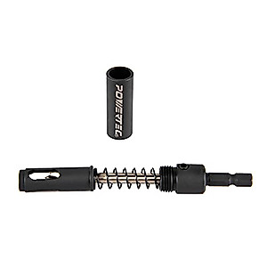 POWERTEC 71653 Shelf Pin Drilling Jig with 1/4" Self Centering Bit