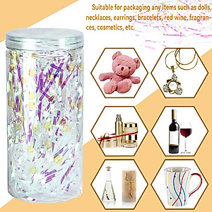 VOKOY 1LB Iridescent Crinkle Cut Paper Shred Filler, Holographic Shredded Paper Sparkly Raffia Grass Paper Stuffing Crinkle Paper Filler Confetti Shredded Tissue for Gift Boxes Bags Baskets Filling