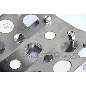 Hongso 16 1/2" Stainless Steel Heat Plate Shield Burner Cover Replacement for Select Turbo Gas Grill,3 Pack