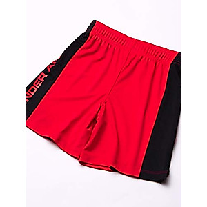 Under Armour Toddler Boys' Stunt Short, Versa Red-SP20, 2T