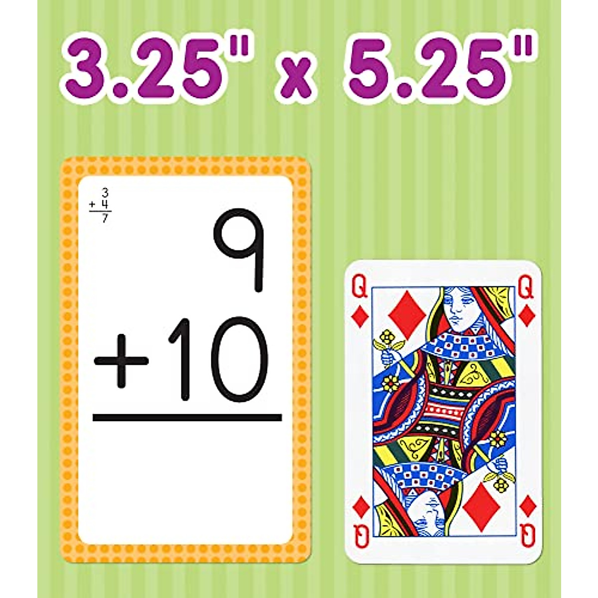 Carson Dellosa 4-Pack Math Flash Cards for Kids Ages 4-8, 211 Addition and Subtraction Flash Cards and Multiplication and Division Flash Cards for Kindergarten, 1st, 2nd, 3rd, 4th, 5th & 6th Grade