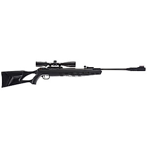 Umarex NXG APX Multi-Pump Pneumatic Youth .177 Caliber Pellet or BB Gun Air Rifle - Includes 4x15mm Scope, Combo Kit (with Glasses, Ammo & Targets), 490 fps