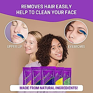 Wokaar Full Body Waxing Kit for Women Men, NEW 17.6 oz Wax Beads,Gentle, Hypoallergenic,Per Month Wax Kit for Sensitive, Combination Skin - Wax Warmer For Hair Removal, Easy To Use