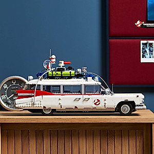 LEGO Icons Ghostbusters ECTO-1 10274 Car Kit, Large Set for Adults, Gift Idea for Men, Women, Her, Him, Collectable Model for Display, Nostalgic Home Décor