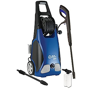 AR Blue Clean AR383 Electric Pressure Washer, Spray Gun, Wand