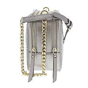 ROBERTO CAVALLI HXLPE1 001 Grey Shoulder Bag for Womens
