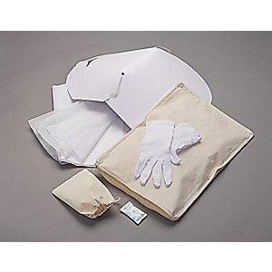 Foster-StephensWedding Dress Preservation Kit | Acid-Free and Archival Storage | Family Heirloom and Wedding Gown Keepsake Preservation Box | Large