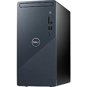 Dell Inspiron 3910 Business Desktop Computer, 12th Gen Intel Core i3-12100, Windows 11 Pro, 16GB RAM, 512GB SSD, DVD+/-RW, WiFi, HDMI, Intel UHD Graphics, Keyboard & Mouse Included, Mist Blue