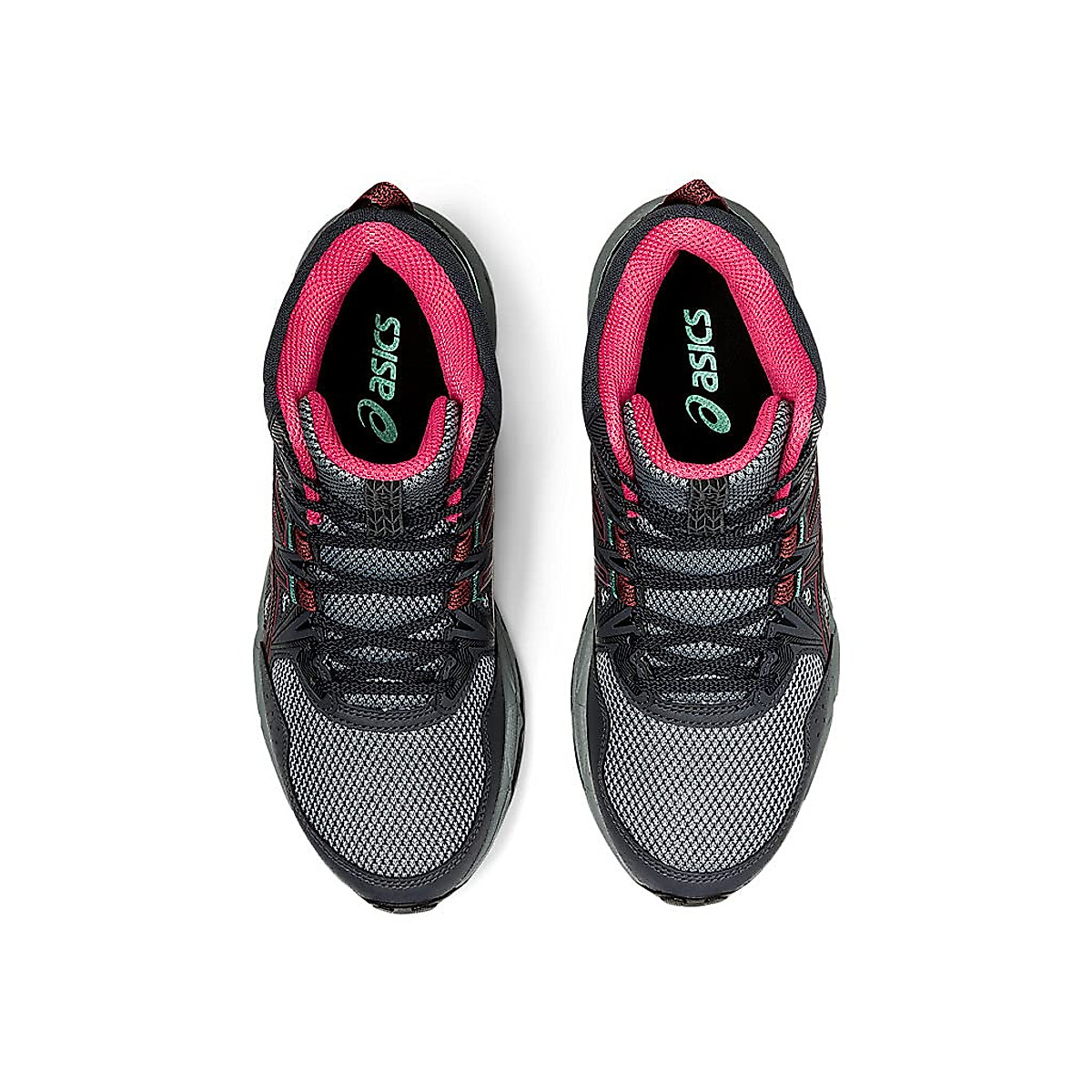 ASICS Women's Gel-Venture 8 Mid Top Running Shoes, 8, Carrier Grey/Dried Rose