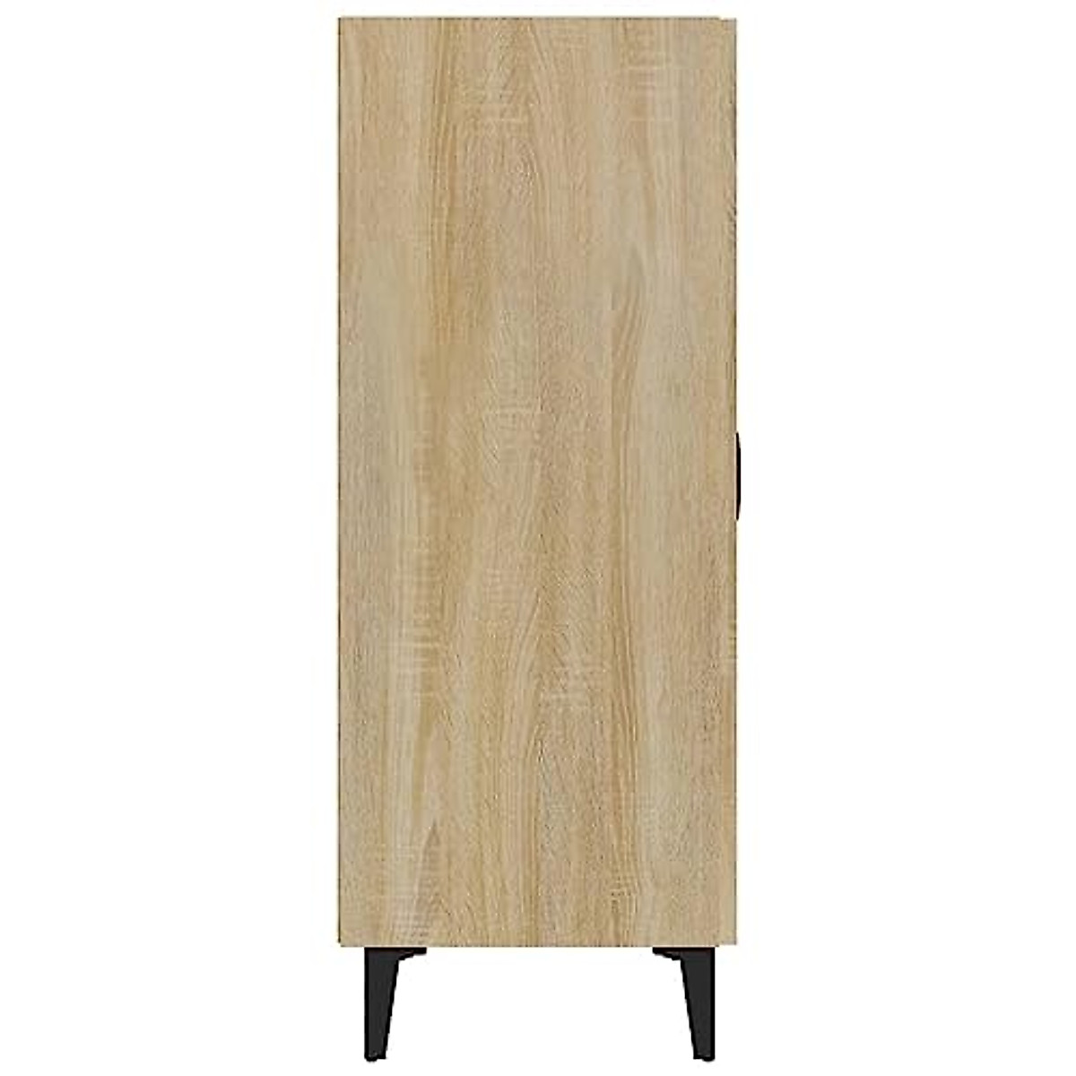 vidaXL Sideboard, Buffet Cabinet with Storage, Sideboard Console Cabinet for Kitchen Living Room Entryway, Industrial, Sonoma Oak Engineered Wood