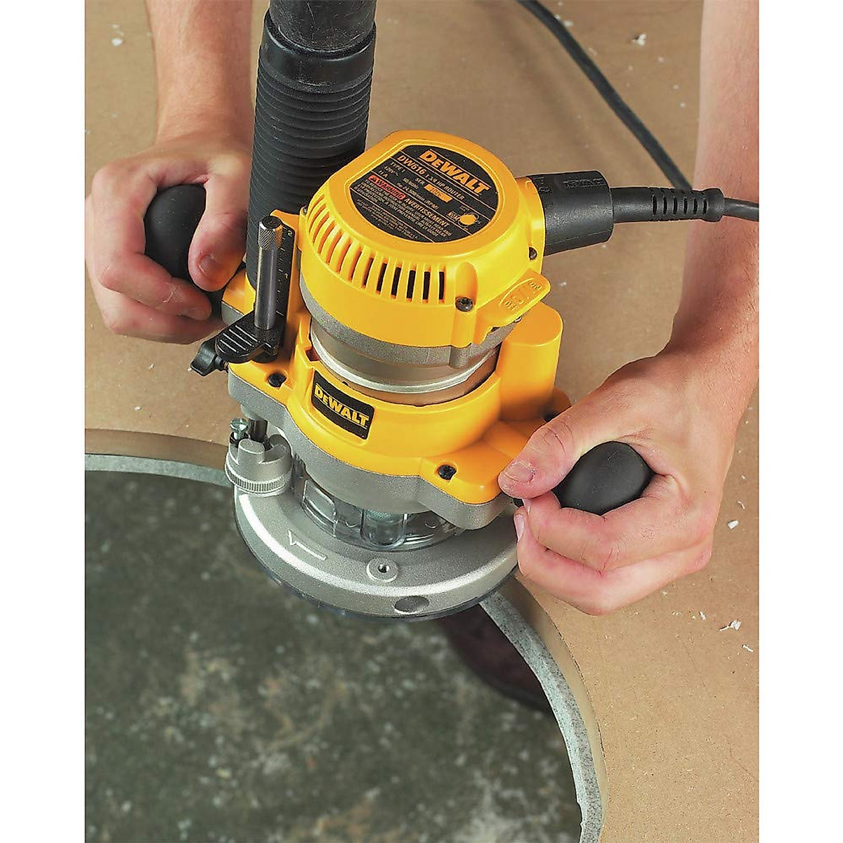 DEWALT Router, Fixed/Plunge Base Kit, 12-Amp, 2-1/4-HP (DW618B3)
