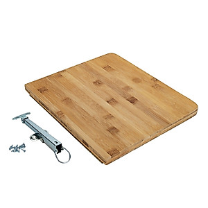 Camco 43423 Bamboo Accents RV Countertop Extension - Mounts Directly to Your Existing Countertop - Food Safe Construction - 12-Inches (L) x 13 ½-Inches (W) x ¾-Inch (Thick)