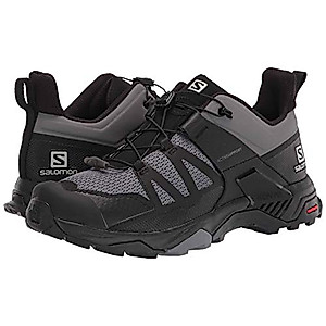 Salomon X Ultra 4 Hiking Shoes for Men, Quiet Shade/Black/Quiet Shade, 11
