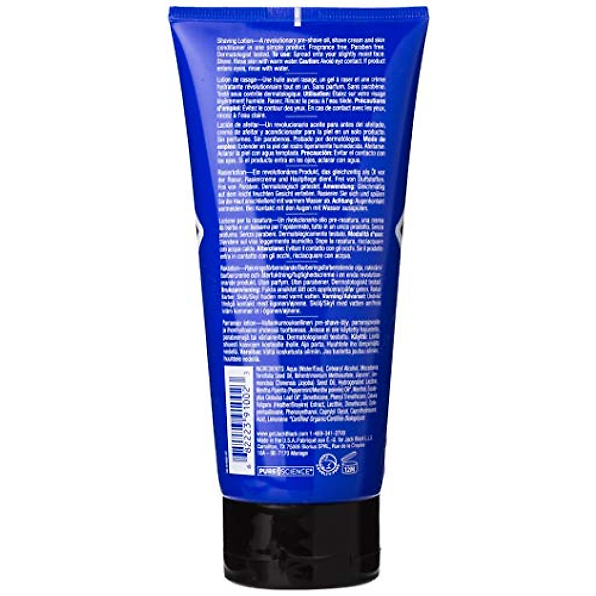 Jack Black Beard Lube Conditioning Shave, 6 Fl Oz (Pack of 1)