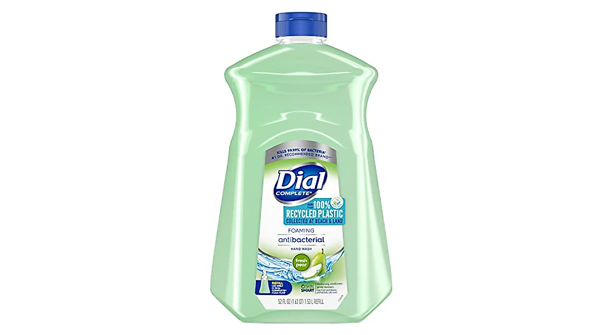 Dial Antibacterial Foaming Refill, Fresh Pear - 52 oz