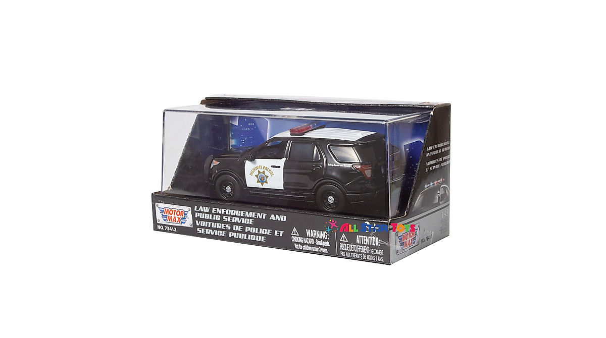 Motormax 2015 Ford Explorer CHP Police Interceptor Model