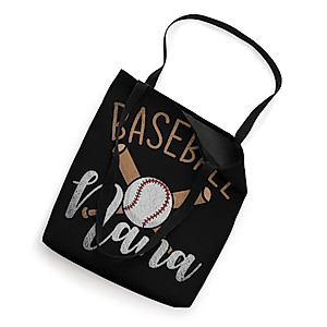 Baseball Player Baseball Nana Mothers Day Retired Baseball Tote Bag