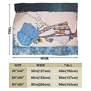 PhillipBFuller Ho-lly Ho-bbie Ultra-Soft Micro Fleece Blanket Band Theme Bed Blanket Comfortable Flannel Sofa Blanket 80"X60"