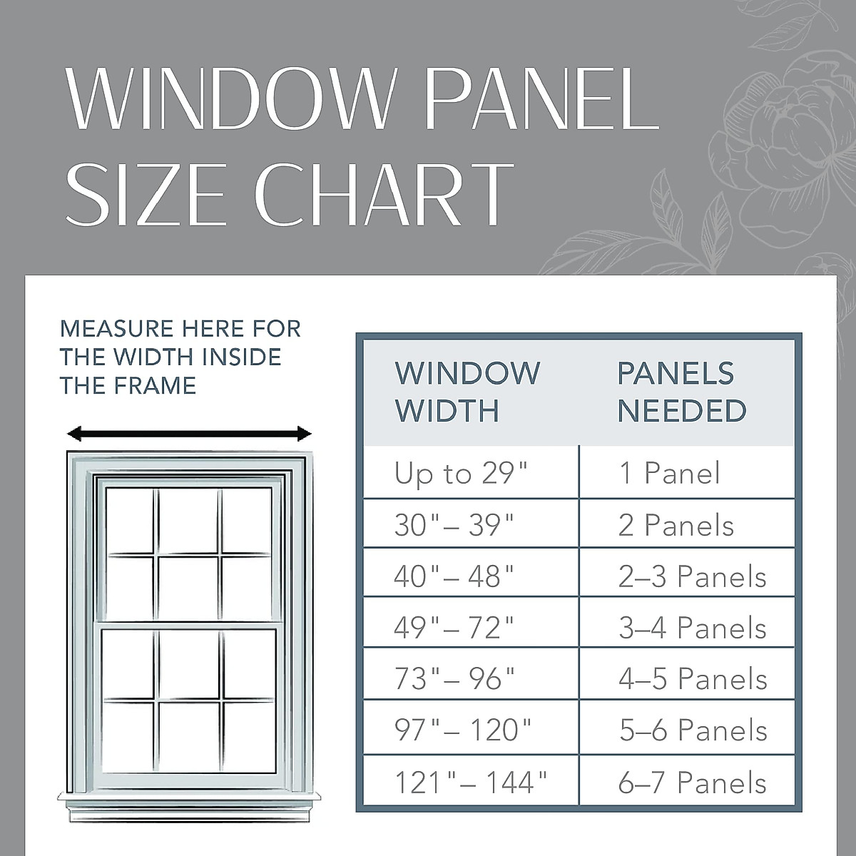 Elrene Home Fashions Vienna Sheer Tie-Top Window-Curtain Panel, 52 in x 84 in (1 Panel), Flax