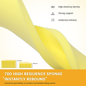 ROFIELTY Custom Size Bench Cushion Patio Bench Seating Cushion Indoor Bench Cushion Outdoor/Indoor Bench/Swing Cushion Porch Swing Cushion Bench Pads (Red,31.4 * 11.8 * 3.14in)