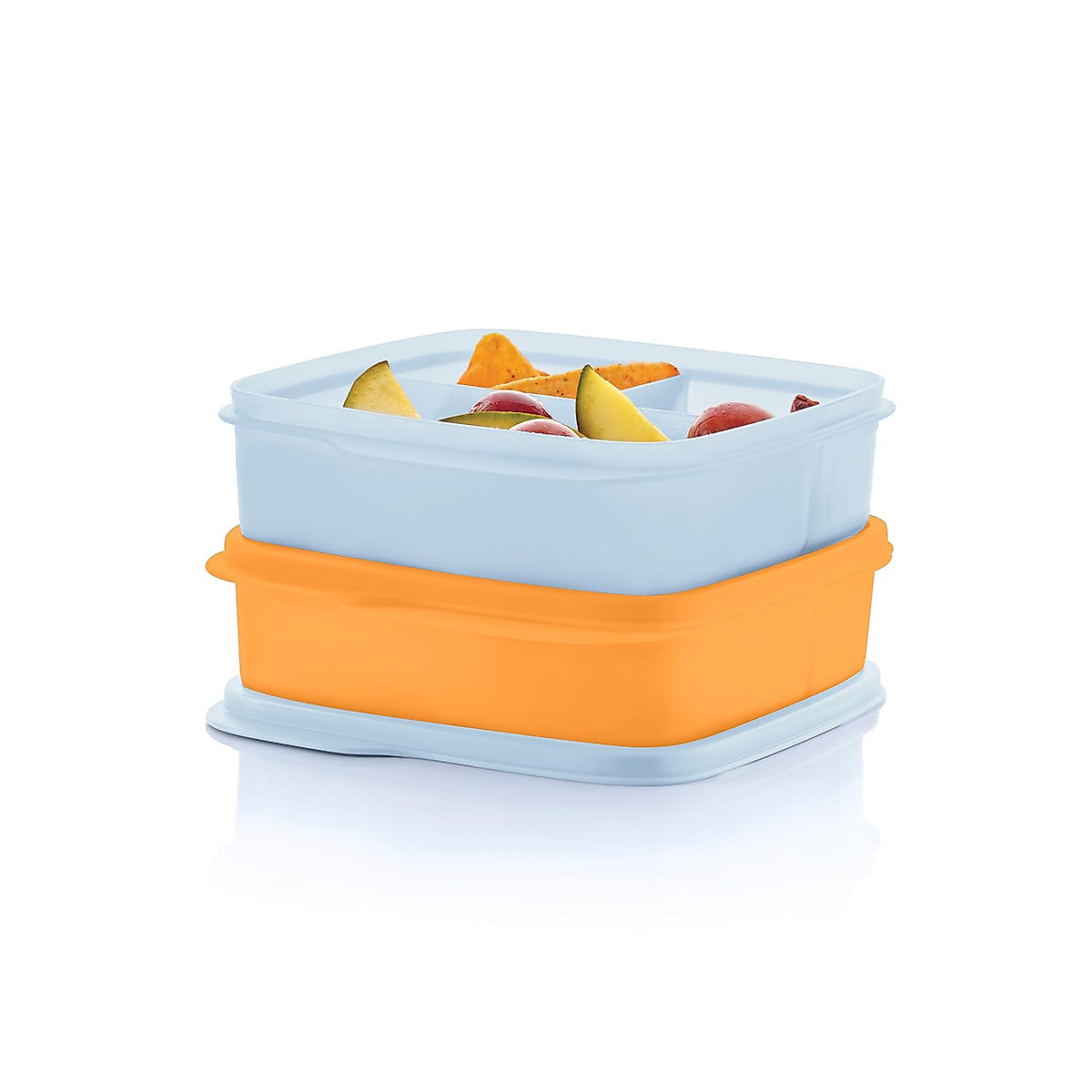 Tupperware Lunch-It Portion & Go Compact 2-Lunch Box Set, Dishwasher Safe and BPA Free (2.3 Cups/550 ml)