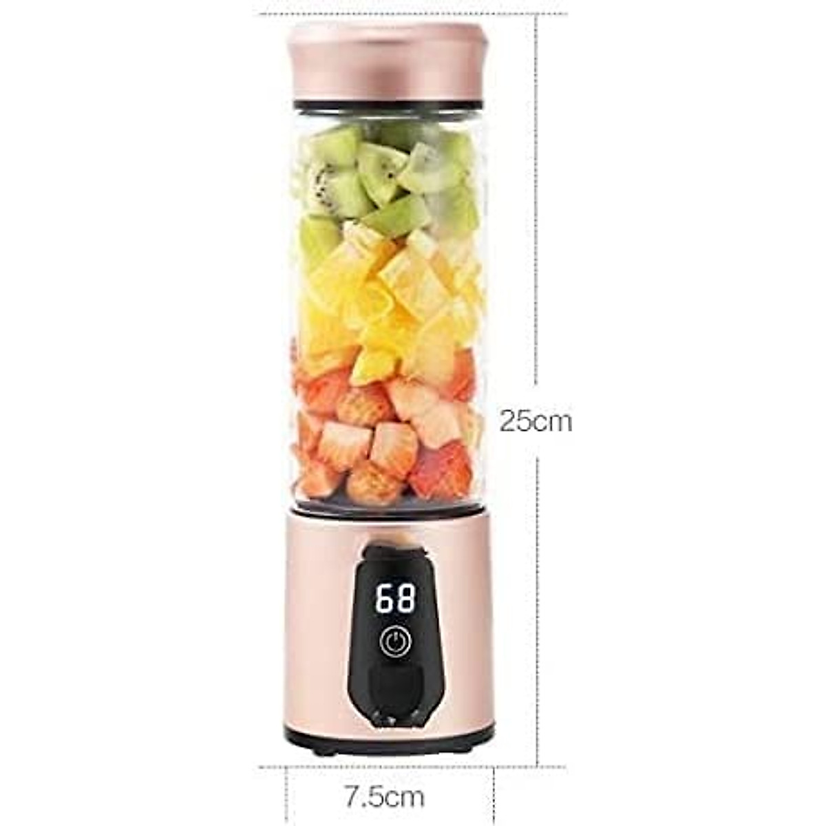 MXJCC Blender, Personal Blender for Shakes and Smoothies Juice Blender Speeds, Smoothie Blender ， Bottles for Ice, Smoothie, Milkshake