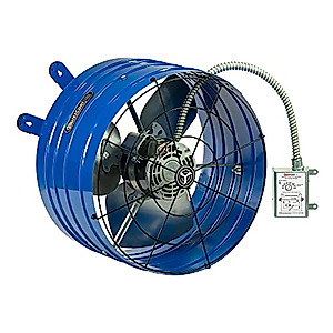 QuietCool Attic Gable Fan with Thermostat (AFG PRO-2.0)