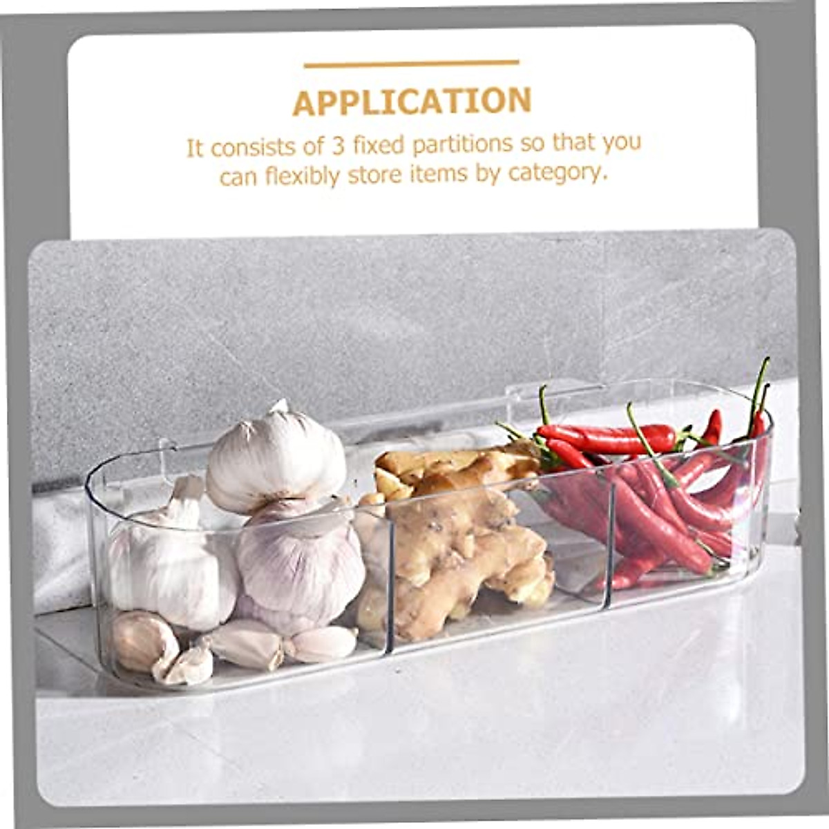 Veemoon Box Cabinet Door Organizer Kitchen Storage Case Hanging Bin for Walls Seasoning Organizer for Cabinet Storage Shelves Plastic Bathroom Storage Holder Crane Wall-mounted The Pet