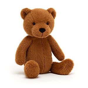 Jellycat Maple Bear Stuffed Animal, 9.5 inches | Teddy Bear Plush Toy | Classic Children's Gift