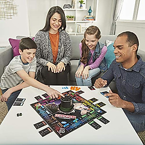 Monopoly Voice Banking Electronic Family Board Game for Ages 8 & Up