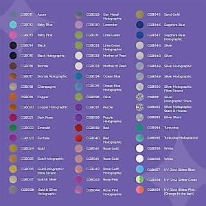 Hemway 54 Glitter Tube Craft Box Multi-Purpose Glitter for Arts and Crafts, DIY Scrapbooks, Epoxy Resin, Tumblers, Cosmetic Grade, Nail Design 54 x 0.34oz/9.6g - Ultrafine (1/128" .008" 0.2mm)