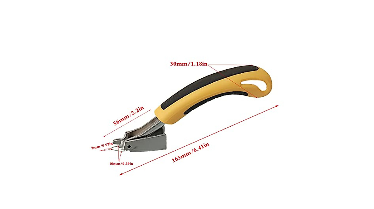 Heavy Duty Staple Remover & Tack Lifter - Easy Removal