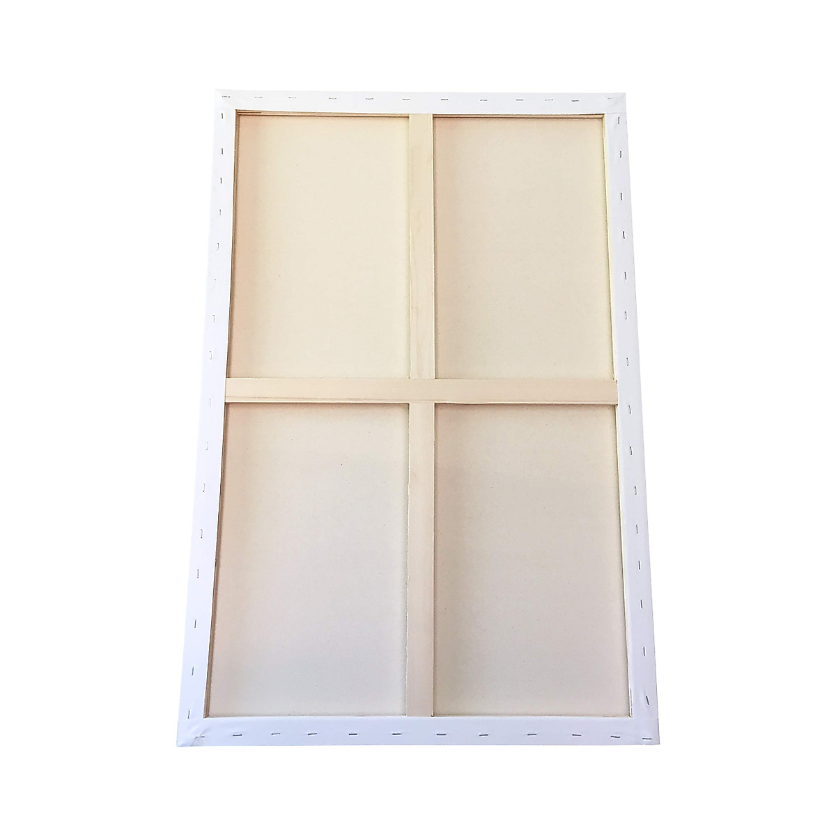 milo Pro Stretched Artist Canvas | 36x48 inch | Pack of 2 | 3/4” inch Thick Studio Profile | Ready to Paint 11 oz Primed Heavy Duty Large Canvas Art Supplies for Painting