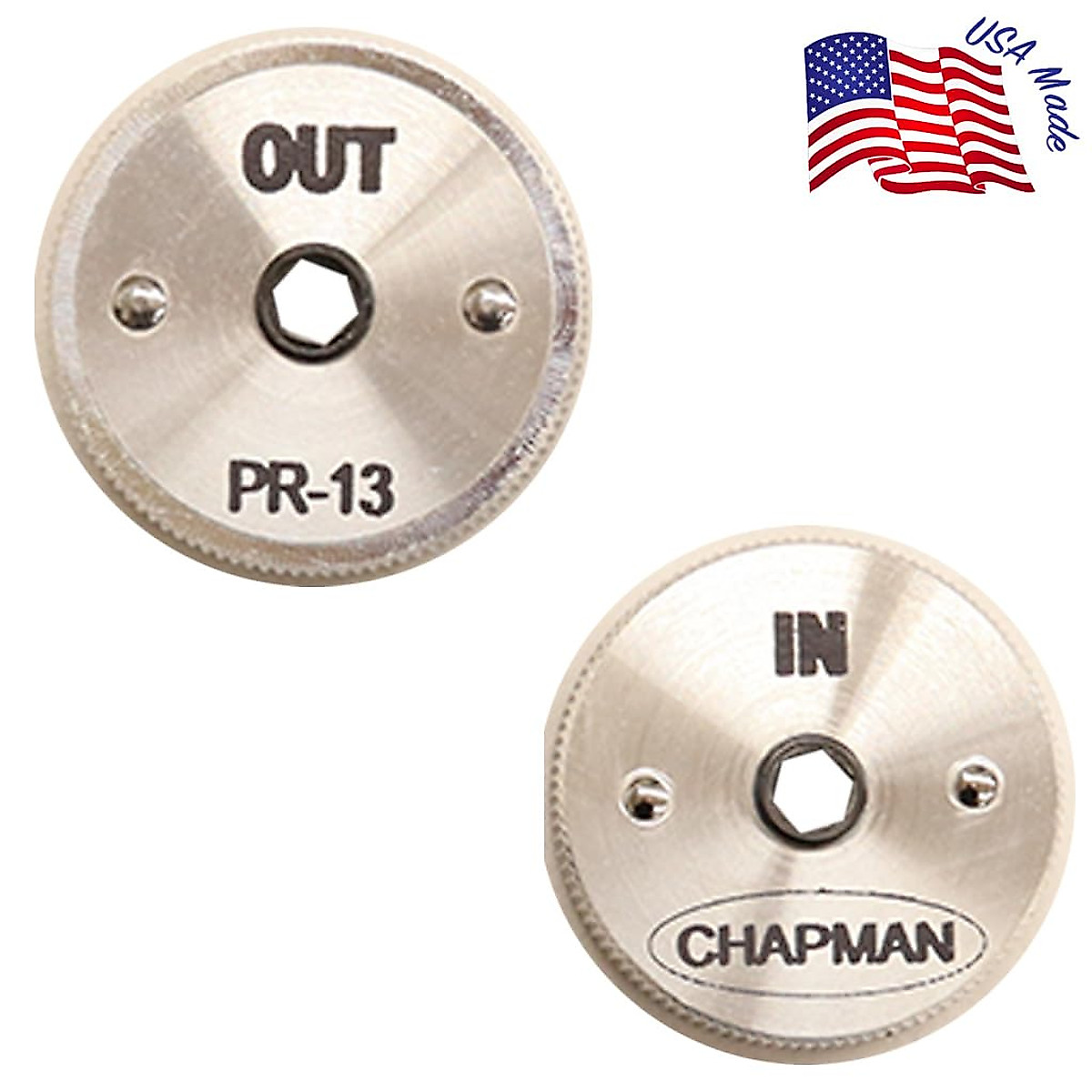 Chapman MFG PR-13 Palm Ratchet, 1/4" Drive, USA Made Aluminum Ratchet with 20 Tooth Gear & 18 Degree Working Arc