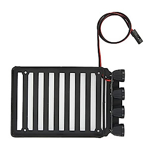 RC luggage rack, easy installation RC luggage rack for replacement Round Lamp