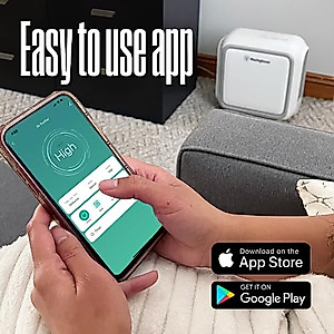 Westinghouse Smart Air Purifier for Home | Medium Room 505 square feet | HEPA Filter plus Patented NCCO Technology | 4-Stage Medical-Grade Filtration | Smart Wi-Fi | Kills, sanitizes and removes bacteria, Pet Dander, Dust, Wildfire Smoke, Odor, Pollen | W